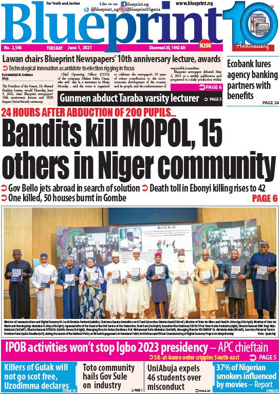 Today’s Major Nigerian Newspapers’ Cover Stories-01-06-2021 | Daybreak ...