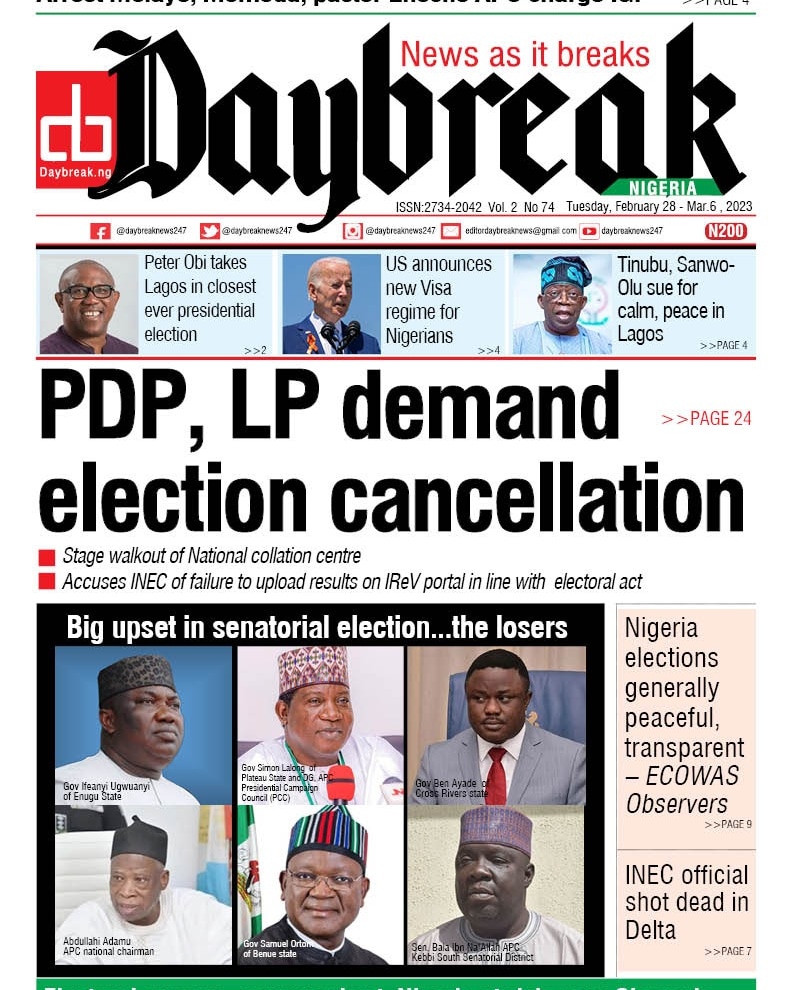 Daybreak Nigeria - Daybreak, Politics, Entertainment, Sport