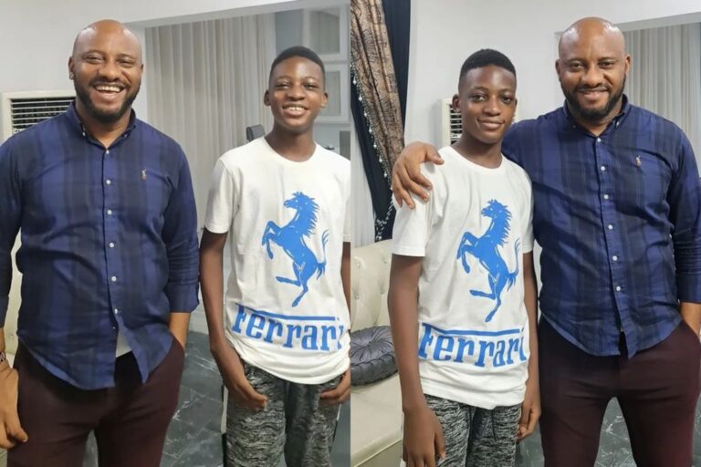 Yul Edochie's Touching Tribute to Late Son on His First Posthumous ...