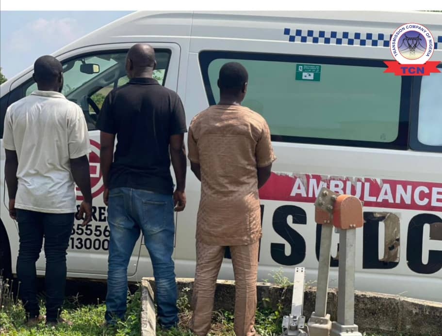 TCN Commends NSCDC for Arresting Three Suspected Vandals at Osogbo ...